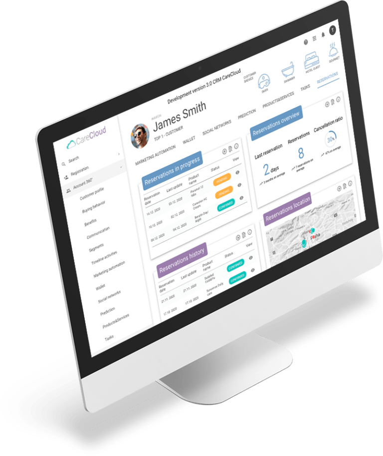CDP & CRM CareCloud – created by Cortex a.s.